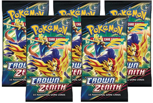 1 x Crown Zenith Booster Pack | TCG NZ
