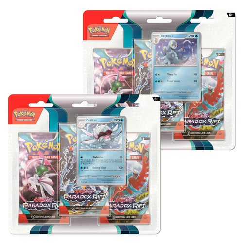 Paradox Rift 3x Booster Pack Blister with Arctibax/Cetitan Promo | TCG NZ
