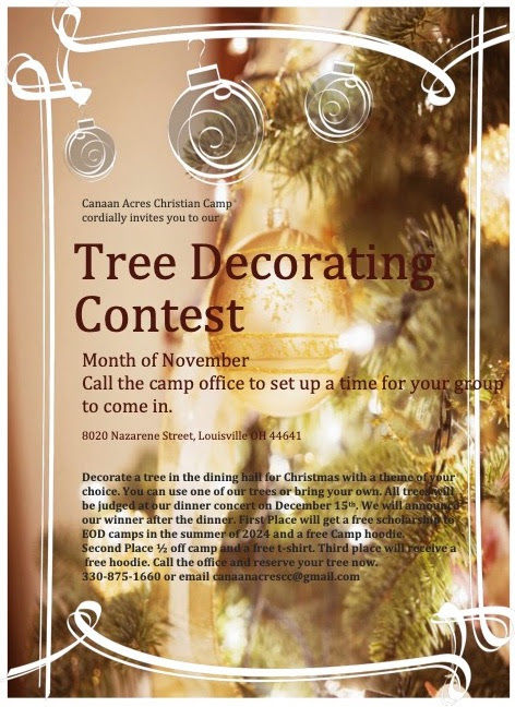 CACC Tree Decorating Contest | East Ohio Nazarene