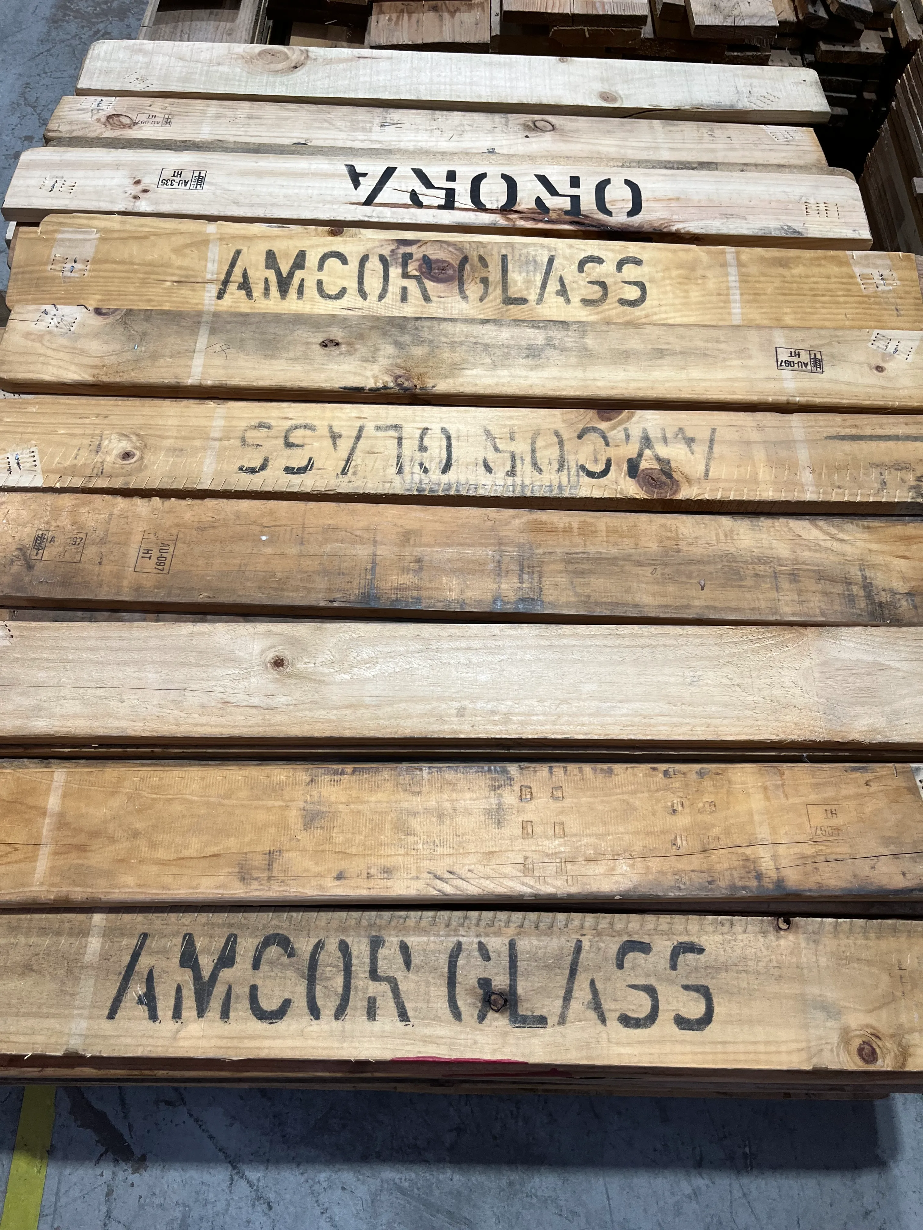 R54 1185x120x22mm Recycled Amcor Timber | bornagainpallets