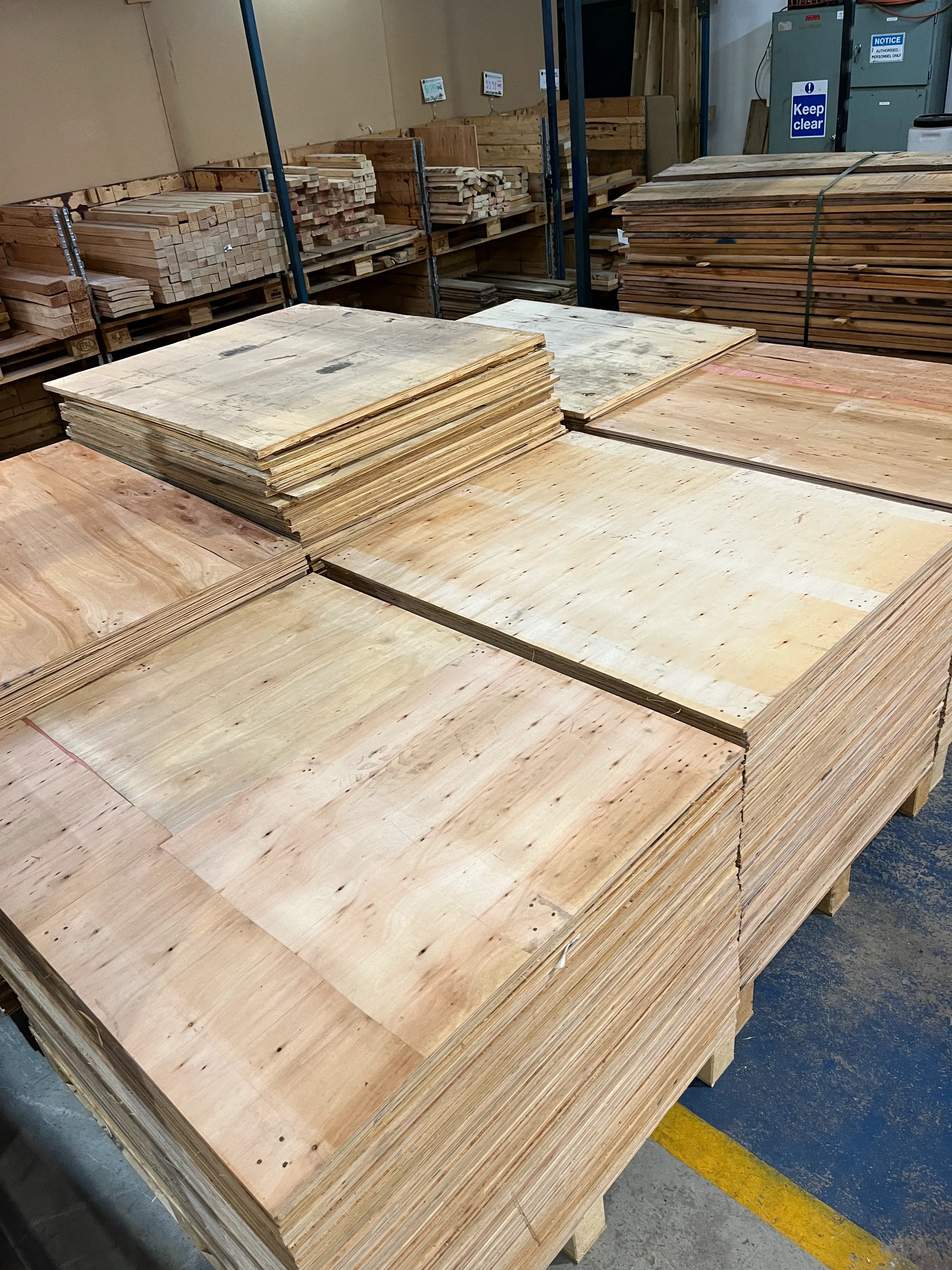 1200x1000x6mm Recycled Plywood | bornagainpallets