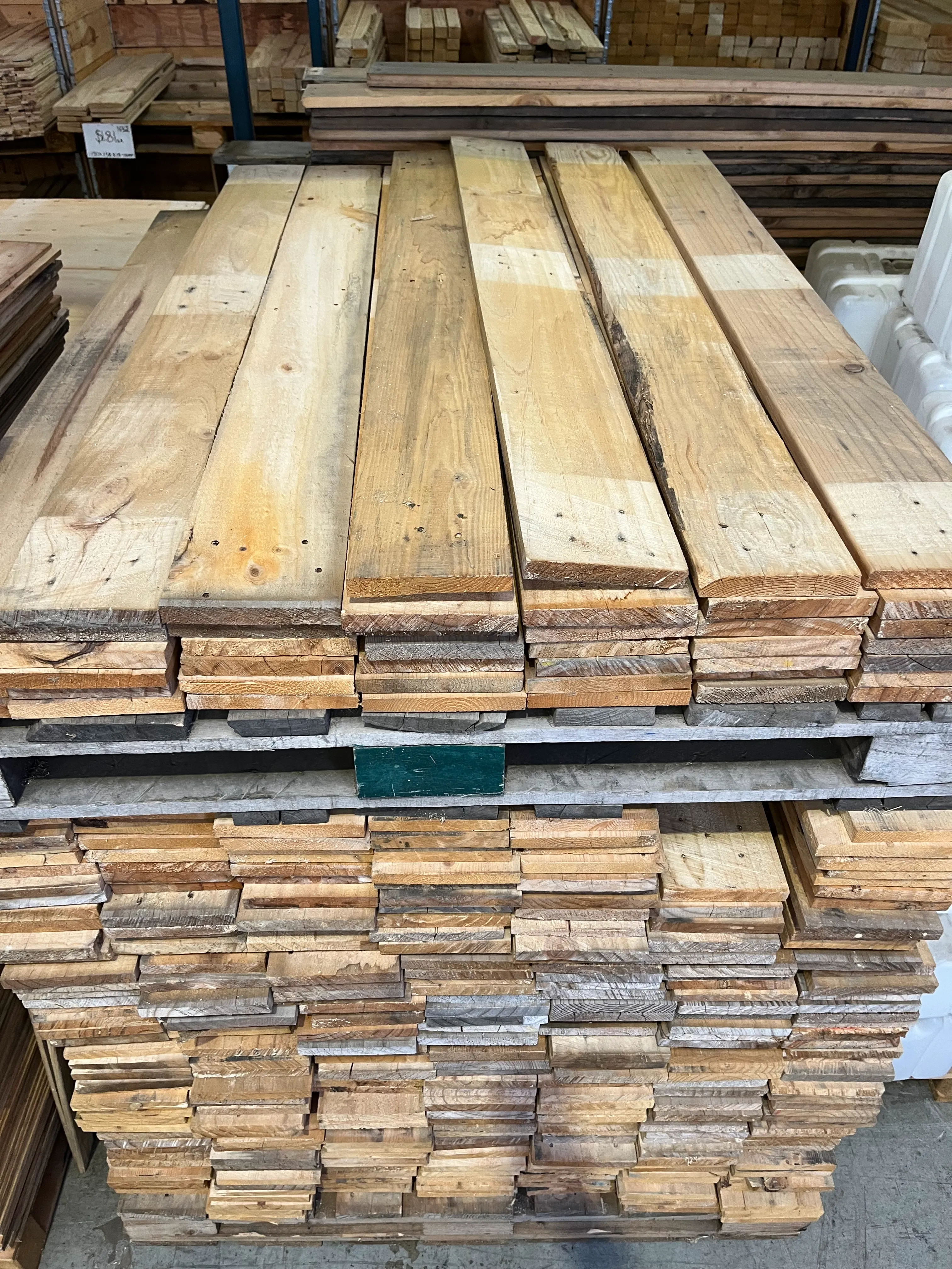 R08 1420x145-150x20mm Rustic Board | bornagainpallets