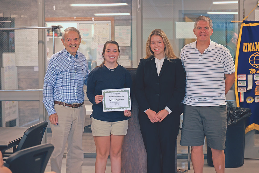 Bill Burch Scholarship Presented to Two Local Graduates