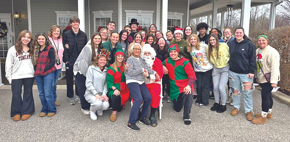 Gifts from the Heart Local Students Bring Christmas Cheer to the Elderly
