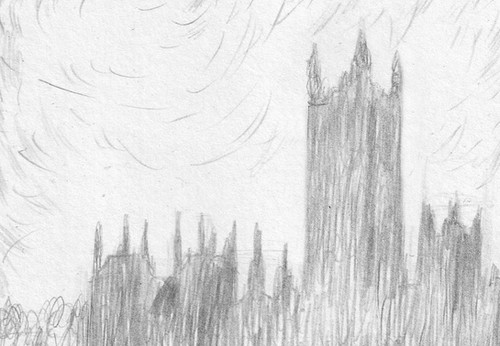 CLAUDE MONET TUTORIAL SKETCH | LILIAN MAY
