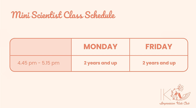 Mini Scientist | ImpressionsKidsClub