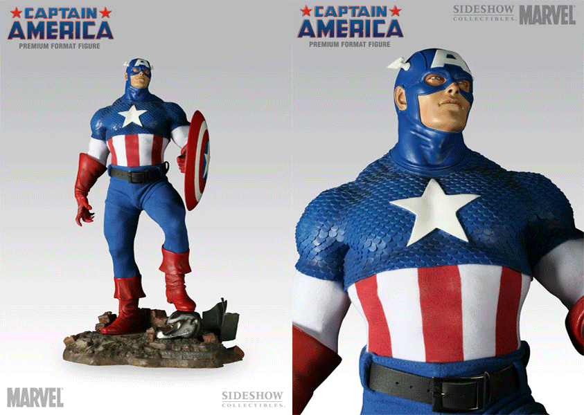 Captain America Premium Format Limited Edition: 1000 | Collectors stuff