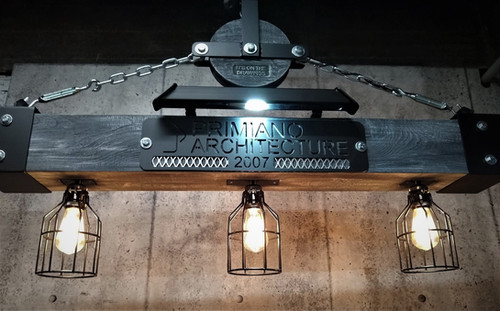 Pulley Light Beam Industrial Vintage 4 Foot long | Custom@it'sbest