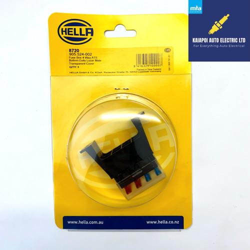 Hella 8720 Fuse Box 4-Way | Kaiapoi AutoElectric