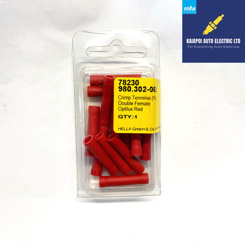Cable Joiner Crimp Terminal - RED | Kaiapoi AutoElectric