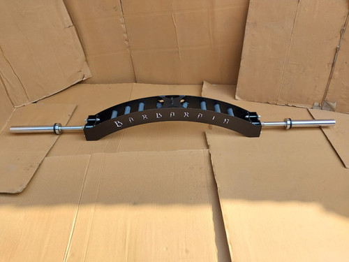 Curved Swiss Bar for Deep Chest Bench Presses | Barbarian Power Gym