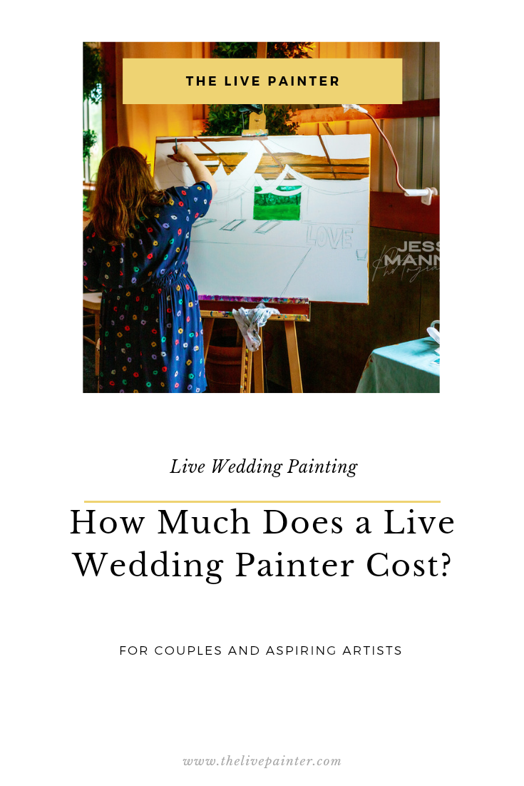 Live Wedding Painter, Live Painter | The Live Painter, New Jersey, NYC