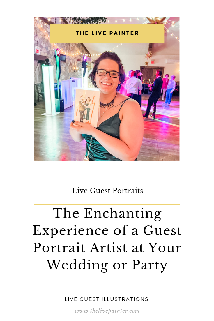 Live Wedding Painter, Live Painter | The Live Painter, New Jersey, NYC