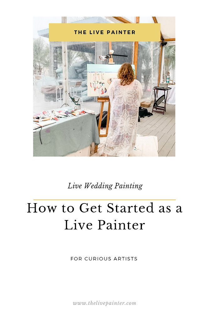 How to Get Started as a Live Painter