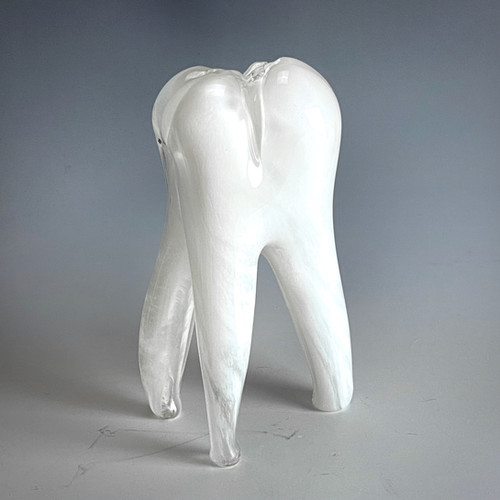 Hand Blown Glass Tooth | sarahaband