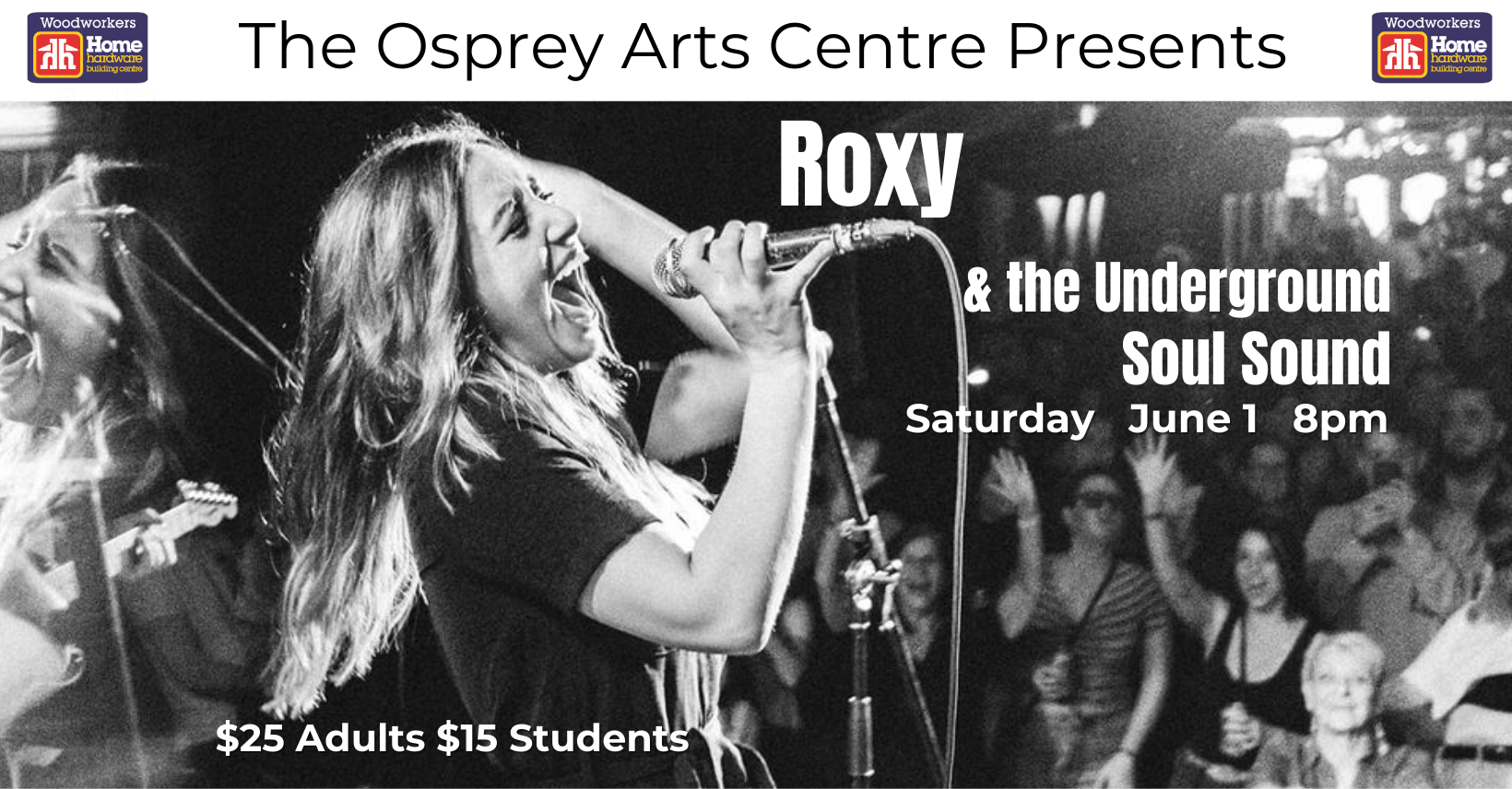 Roxy & The Underground Soul Sound | Osprey Arts Centre