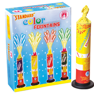 Color Fountains | Standard Fireworks