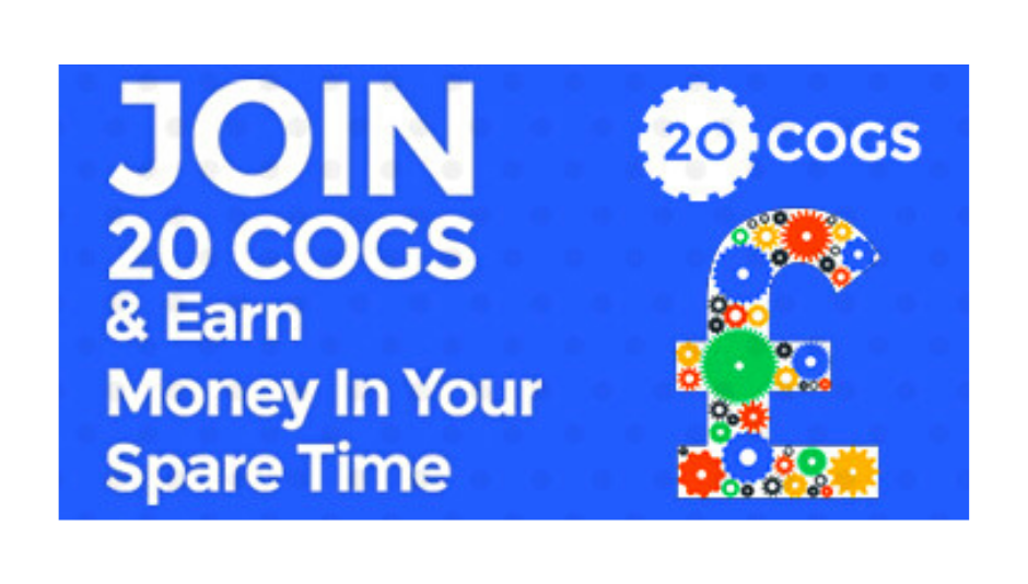 20 Cogs - Earn Cash Via Offers And Cash Back Offers