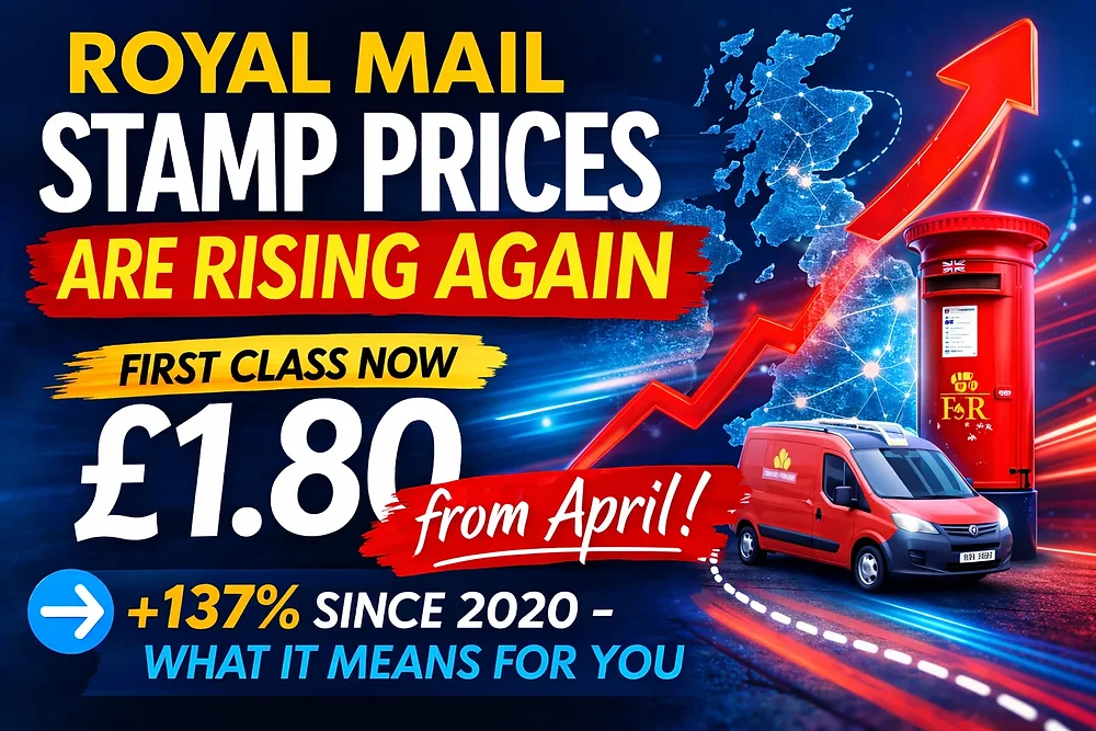 Royal Mail Stamp Prices Rising Again In April 2026