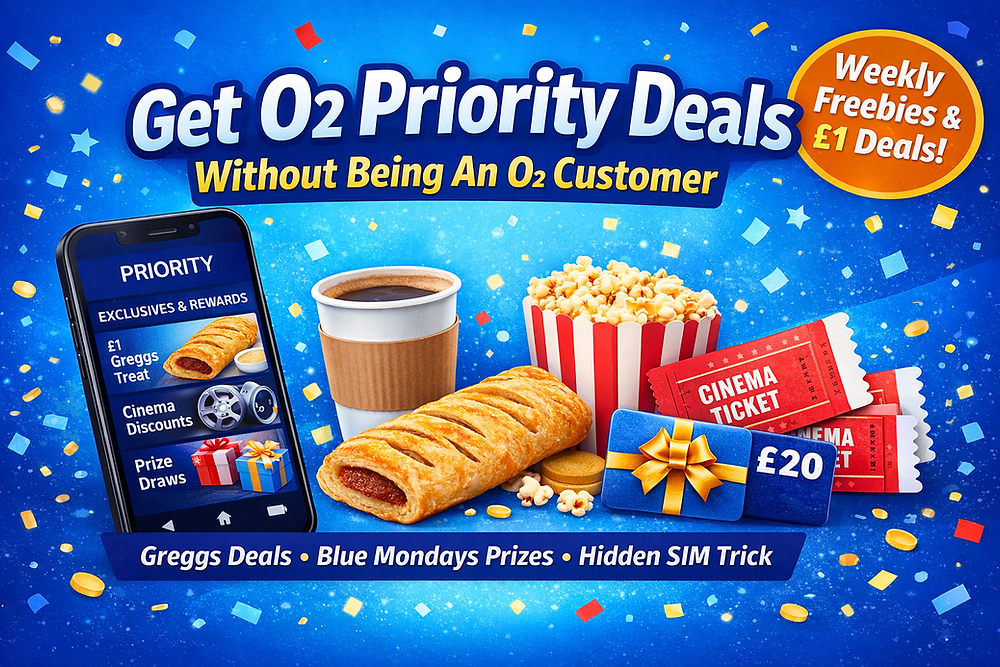 How To Get O2 Priority Deals Without Being An O2 Customer