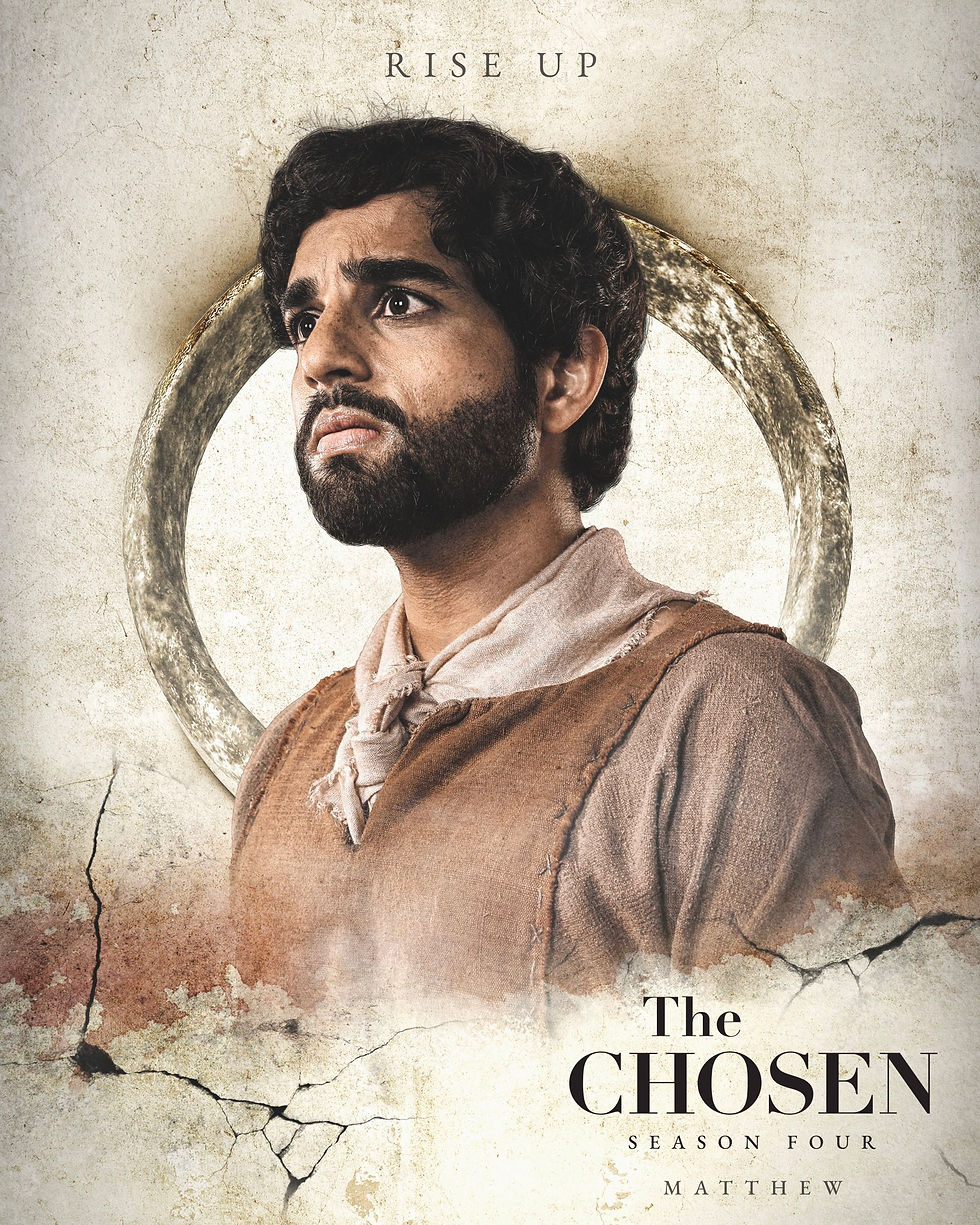 Matthew in The Chosen (Adapting Biblical Characters)