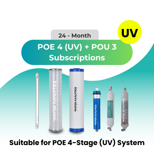 POE 4 (UV) + POU 3 Stage Filter Subscription (Filter Only) - $530/Year ...