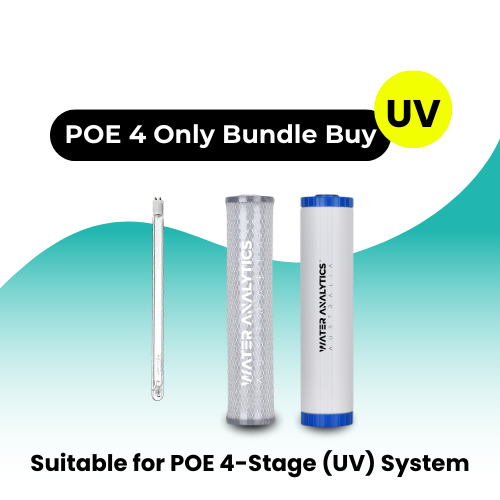 [Bundle Buy] POE 4-Stage (UV) Filter - $560 | Water Analytics Aus