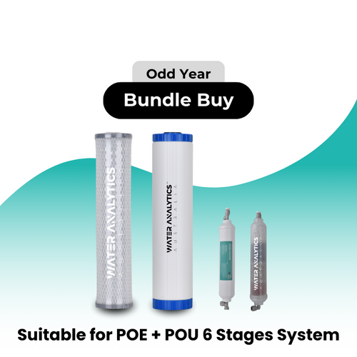 [Bundle Buy] POE + POU 6 Stage Filter Odd Year (Without RO Filter ...