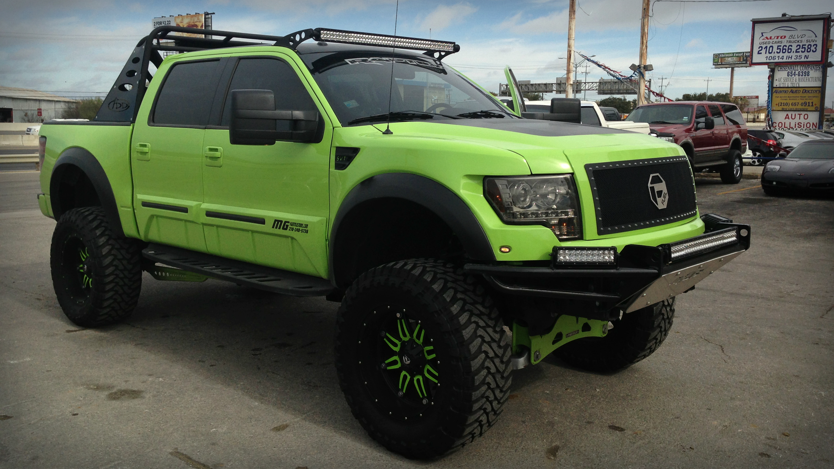 Lifted Fords