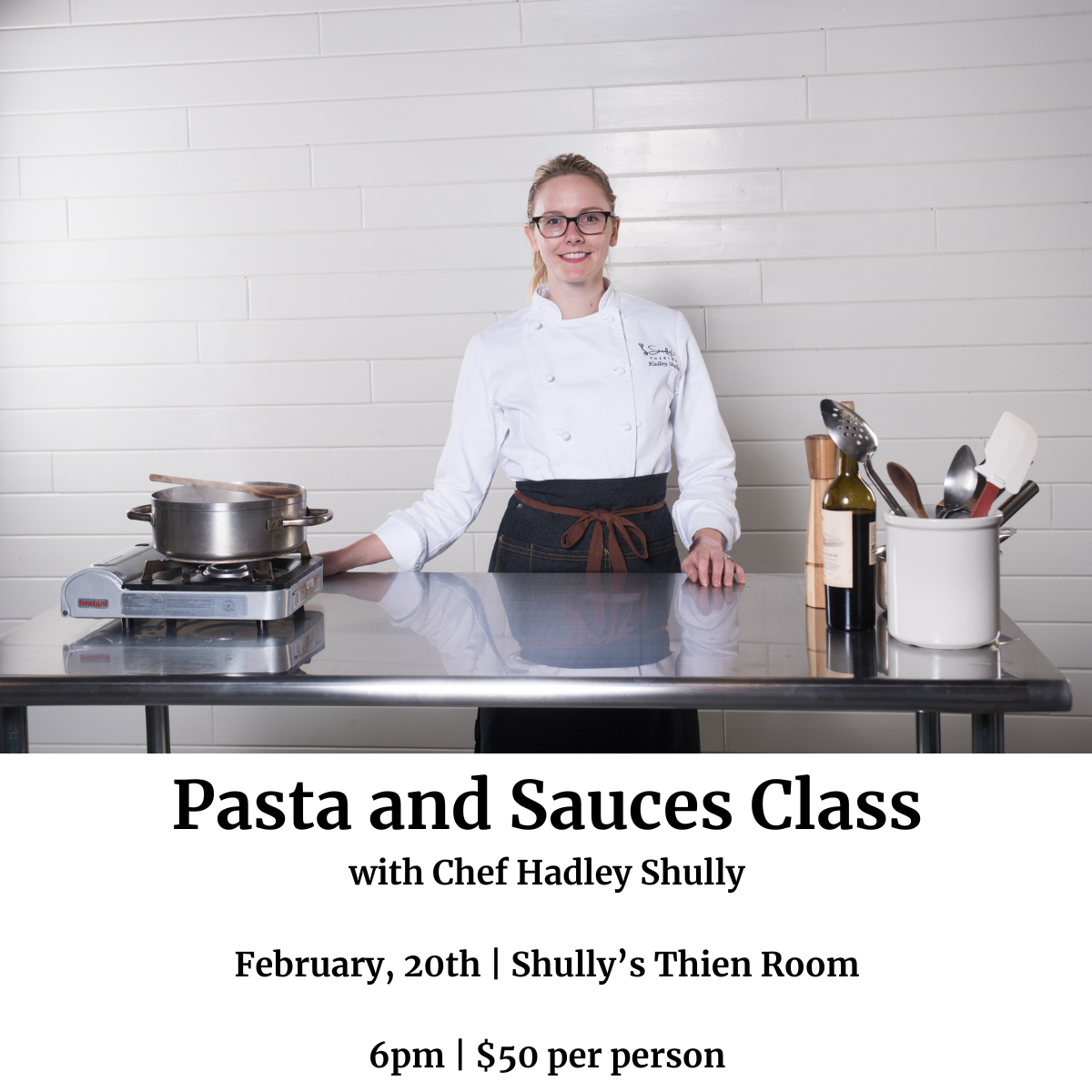 Shully's Pasta Class | shullyscuisine