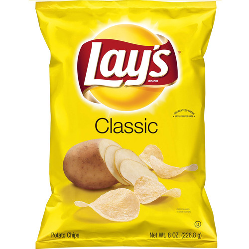 Lay's Classic Potato Chips 8 oz | Crafted Selections