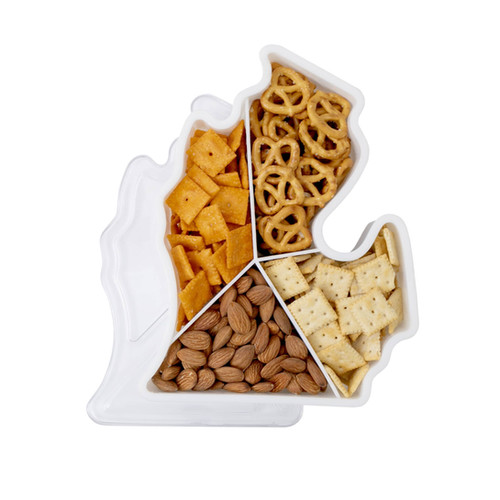 KOLORAE Michigan 4 Compartment Snack Tray | blueoco