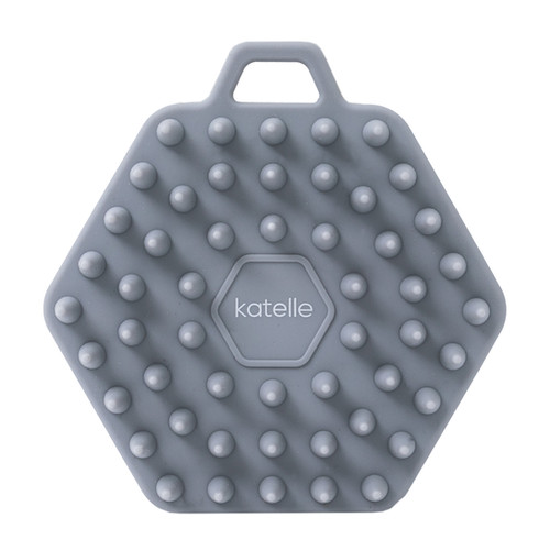 katelle Silicone Body Loofah And Scalp Massage Brush | blueoco