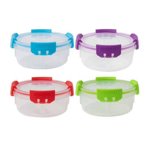 KOLORAE 8oz Round Snap Container | blueoco