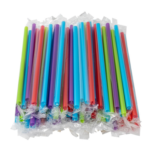KOLORAE Individually Wrapped Straws - 75 Count | blueoco