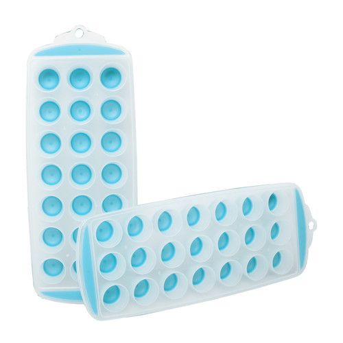 KOLORAE Easy Release Ice Tray 21 Ball - Set of 2 - Assorted | blueoco