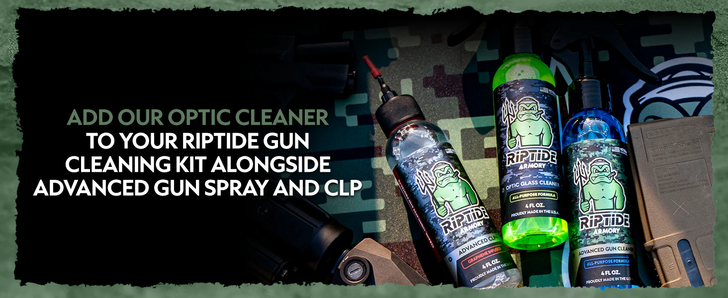 RipTide Armory Optic Glass Cleaner | REZILYENT