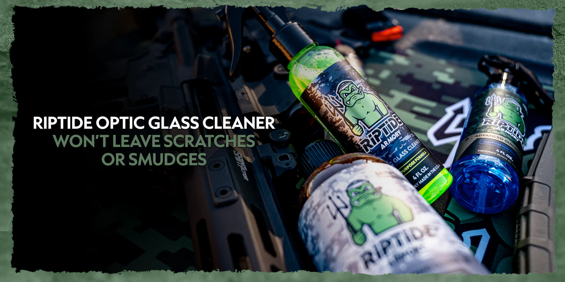 RipTide Armory Optic Glass Cleaner | REZILYENT