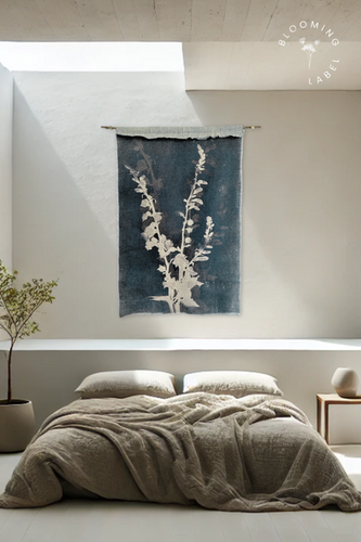 TRANSLUCENT - INDIGO ~ On Linen | blooming-label.com