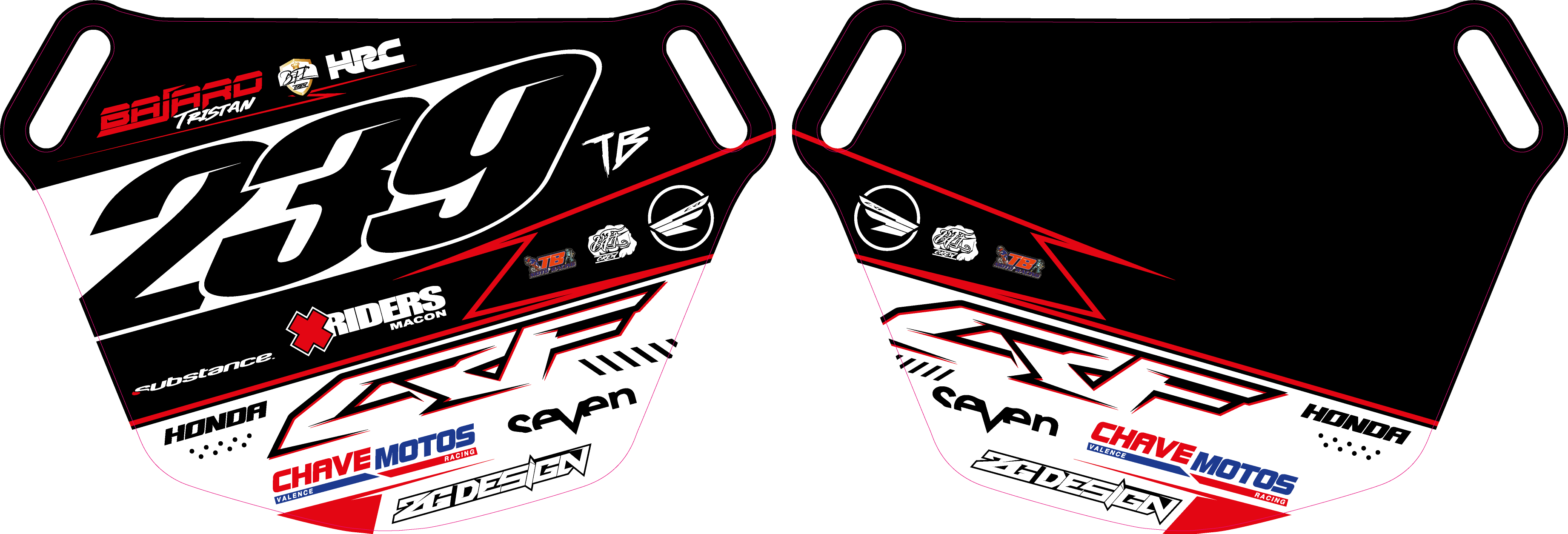 Pit Board 100% PERSO | 2gdesigngraphics