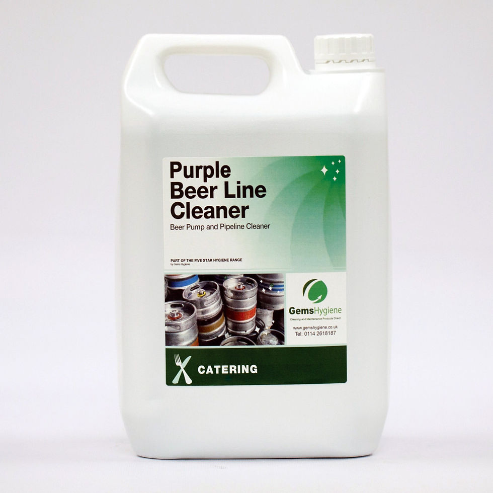 Purple Beer Line Cleaner (5L) | Gems Hygiene