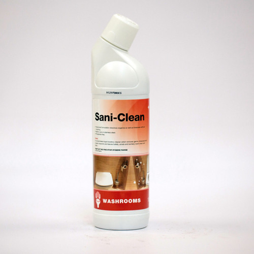Sani-Clean - Toilet Cleaner and Descaler (6X1L) | Gems Hygiene