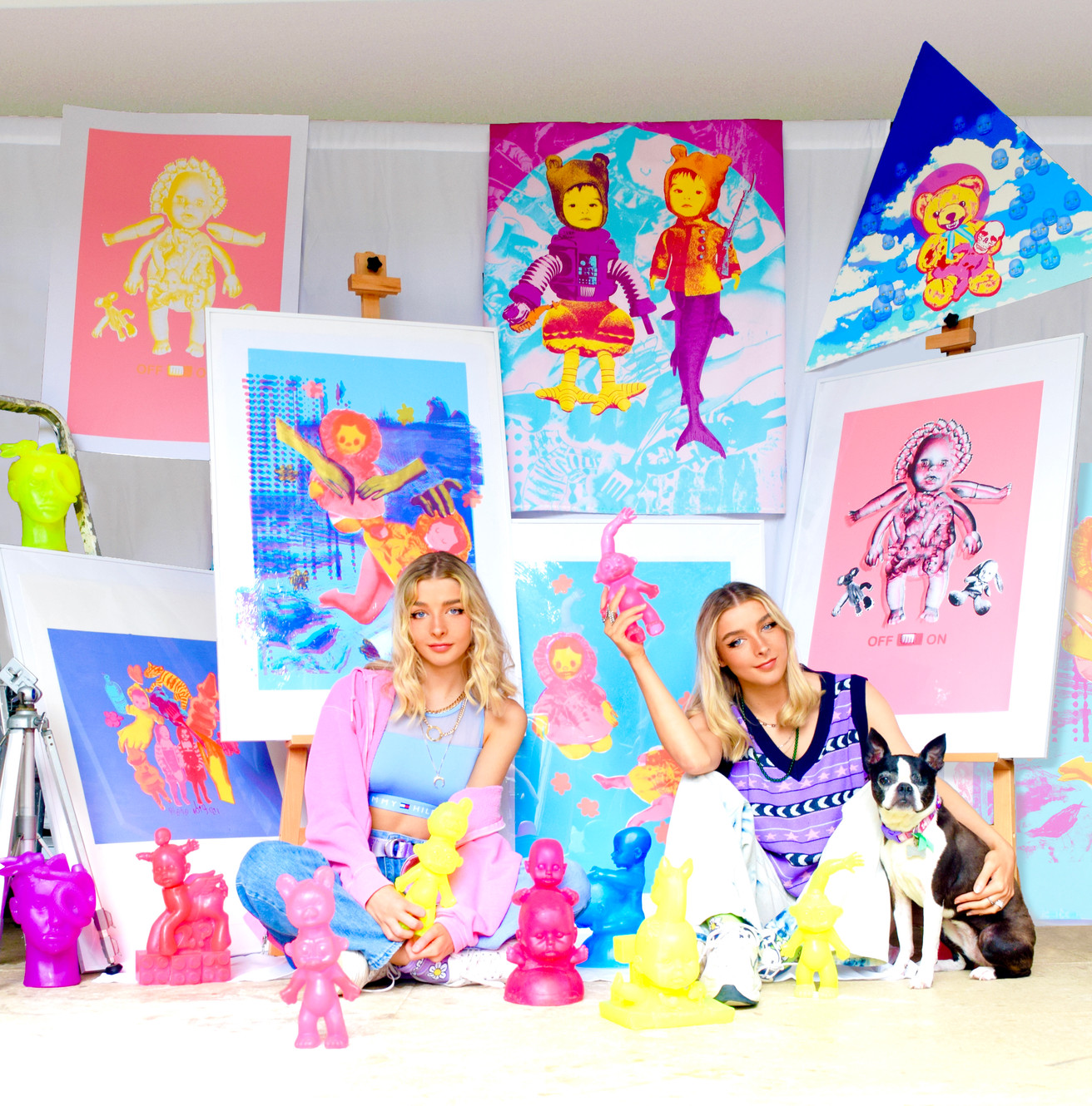 The Cameron Twins | Selling Original Artwork | England