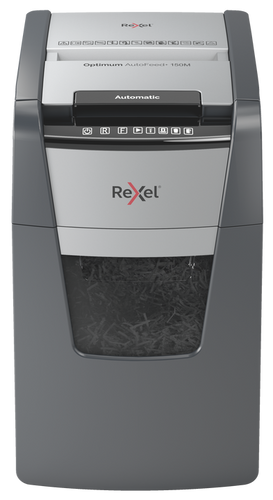 Rexel Optimum AutoFeed+ 150M Automatic Micro Cut Paper Shredder | Al ...