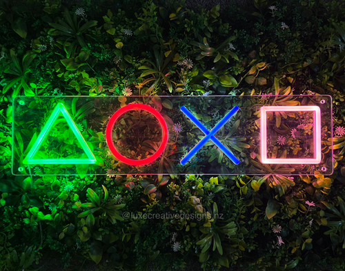 PlayStation Neon Sign | Luxe Creative Design