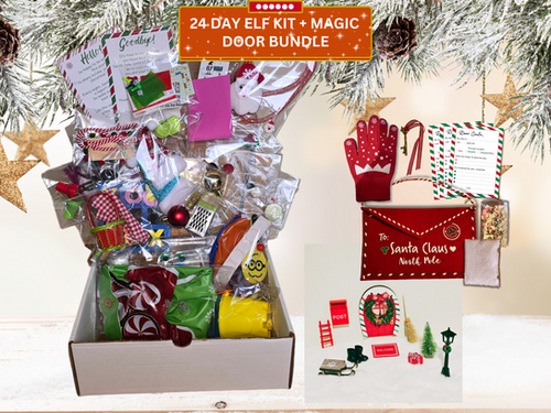 The Original 24 Day Elf Kit + Elf Magic Door Bundle | ElfCraft Studio