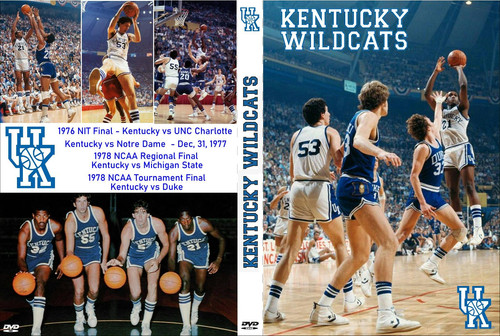 1978 KENTUCKY WILDCATS NCAA National Champions - 4 DVDs | Classic Rock ...