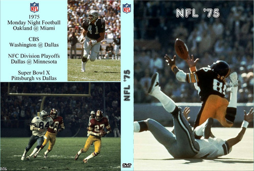 NFL '75 complete games 4 DVDs | Retro DVDs