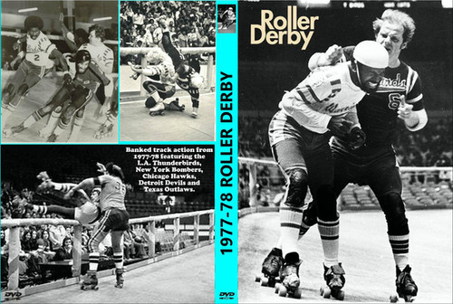 1977-78 ROLLER DERBY 5 DVDs | Retro DVDs