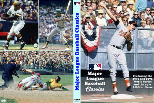 MLB Classics 1970, '72 World Series, 1971 All-Star Game 4 DVDs ...